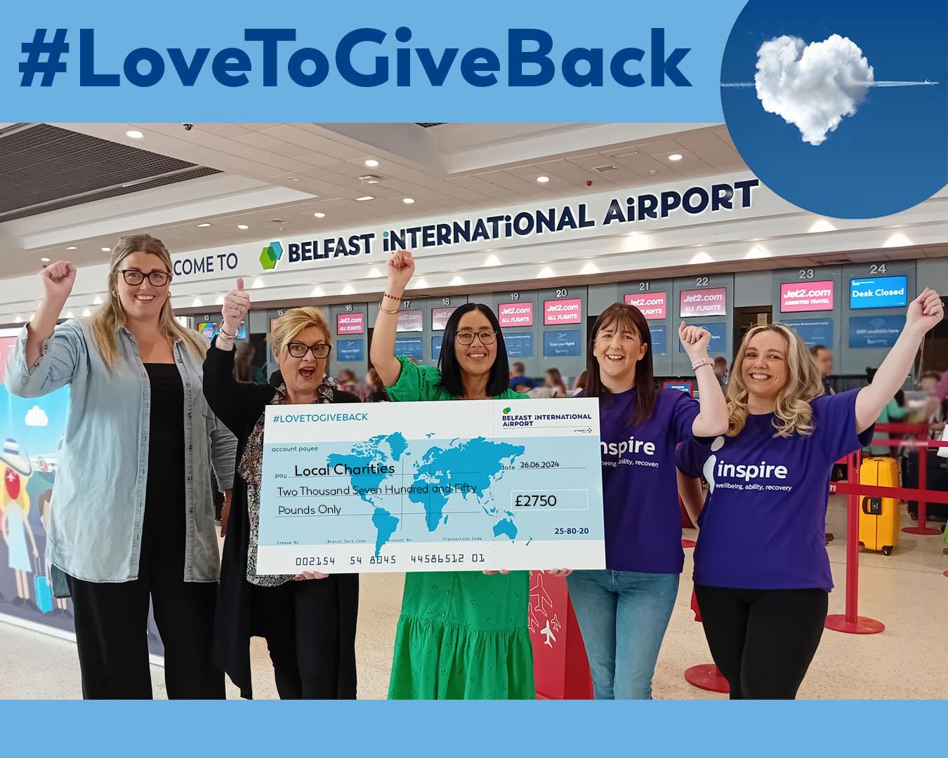 Love to Give Back | Belfast International Airport